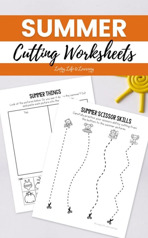 Fun Summer Cutting Practice for Kids