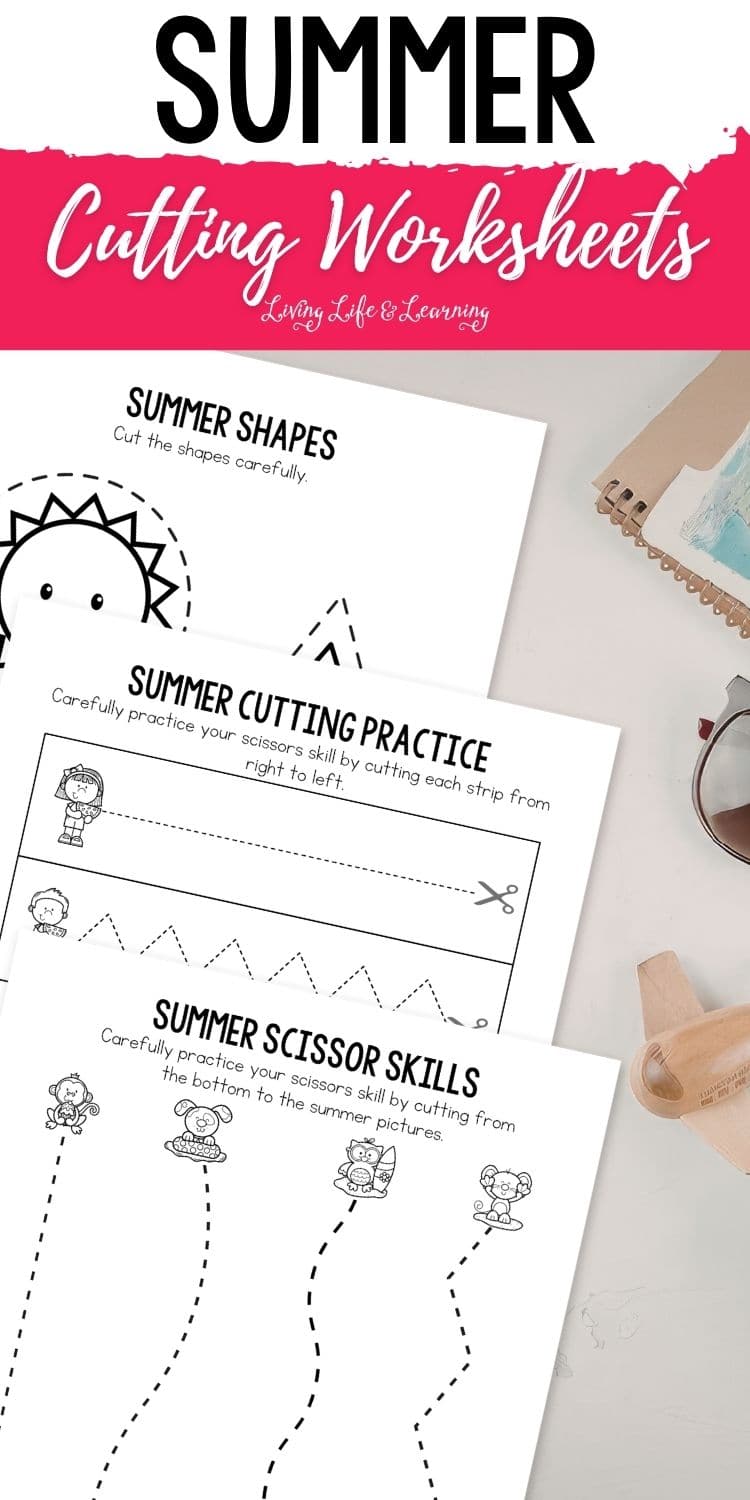 Fun Summer Cutting Practice for Kids